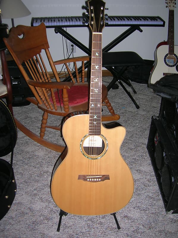 Kapok Acoustic Electric guitar Rosewood 2020 - Natural | Reverb