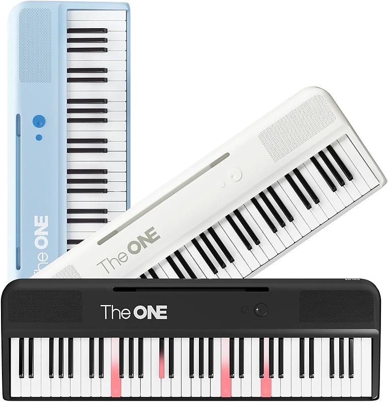 The ONE Smart Keyboard COLOR 61 Lighted Keys Piano Keyboard, | Reverb