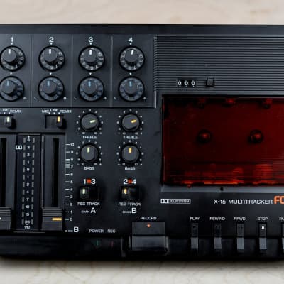 Fostex X-15 Multitracker 4-Track Cassette Recorder | Reverb