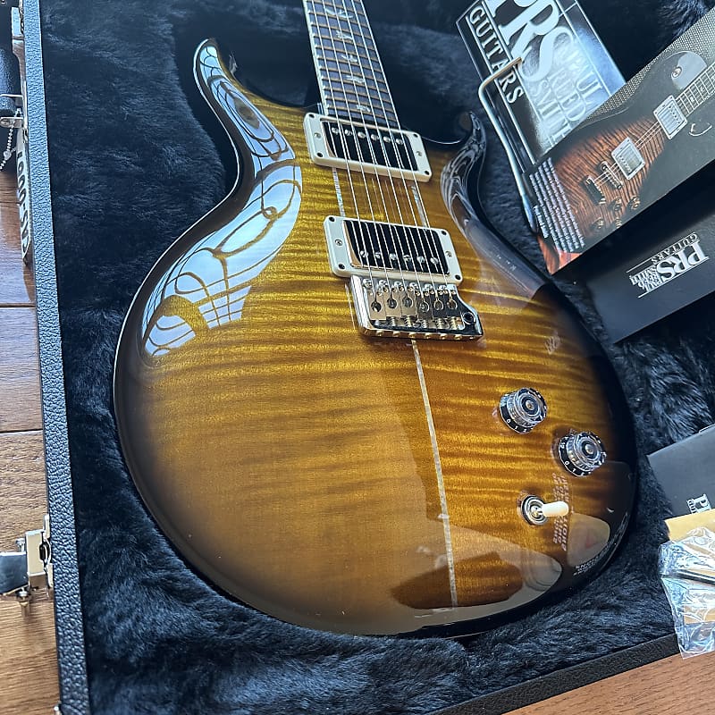 2022 PRS Santana Retro - Custom Color Santana Yellow Black | Reverb