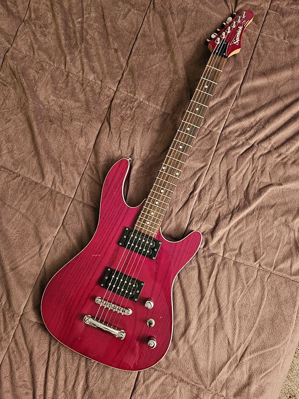 Samick LSR-25 DOS/TC 1997-2001 - Transparent cherry (TC) | Reverb