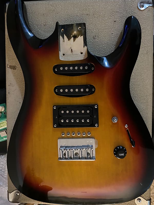 Fender Stratocaster Contemporary Strat Body Squier HM II MIK | Reverb