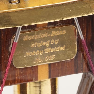 Warwick 1983 Nobby Meidel Headless Fretless Bass (Natural | Reverb