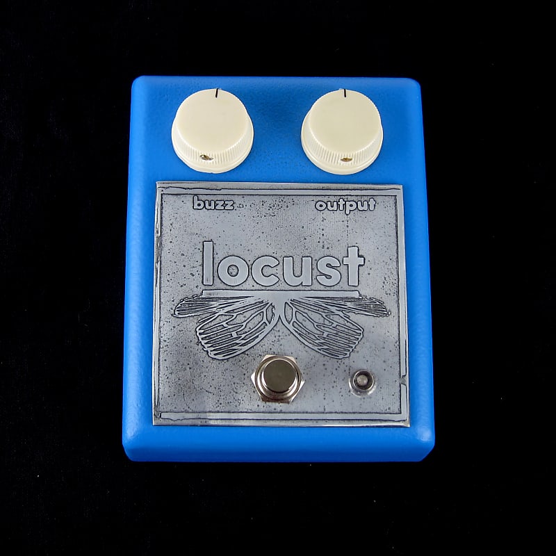 Monolith Fuzz Locust Hybrid Fuzz Sustainer, Blue | Reverb