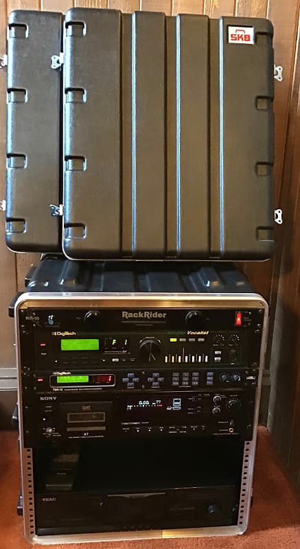 SKB 1SKB-19-12U 12U-Space Molded Rack Case 90's - Black | Reverb