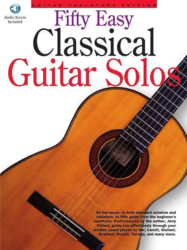 50 Easy Classical Guitar Solos | Reverb