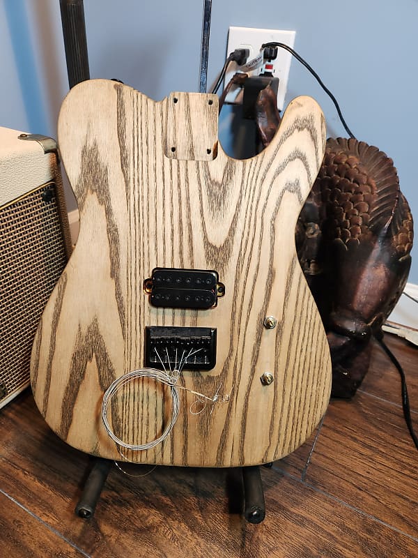 Heavy Ash Telecaster Body Loaded Telecaster NA Possibly | Reverb