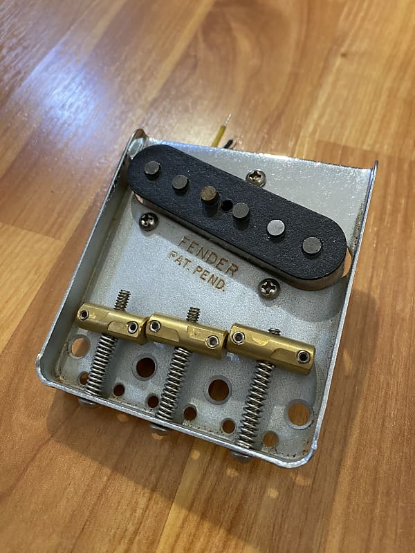 Fender Brad Paisley Signature Bridge & Pickup Assembly | Reverb