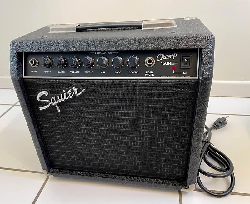 Squier Champ 15GR Combo Guitar Amplifier Local Pickup only-No | Reverb