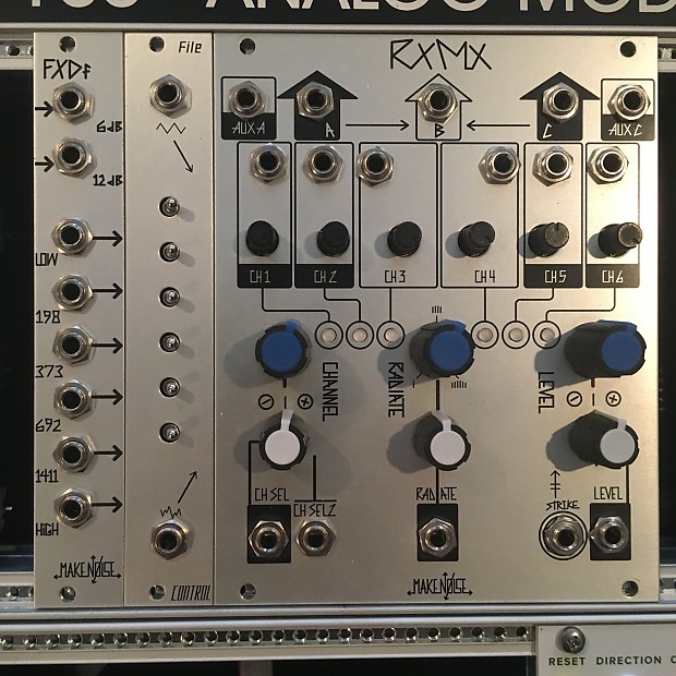 Make Noise RxMx plus both expanders: FXDf and Control File | Reverb