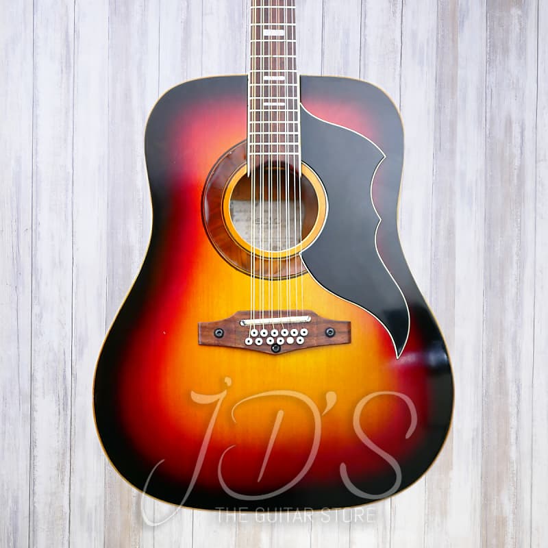 Eko Rio Grande XII Acoustic Guitar 12 String 1960S-70S | Reverb
