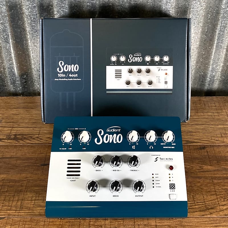 Audient SONO Tube Preamp Guitar Recording Audio Interface | Reverb