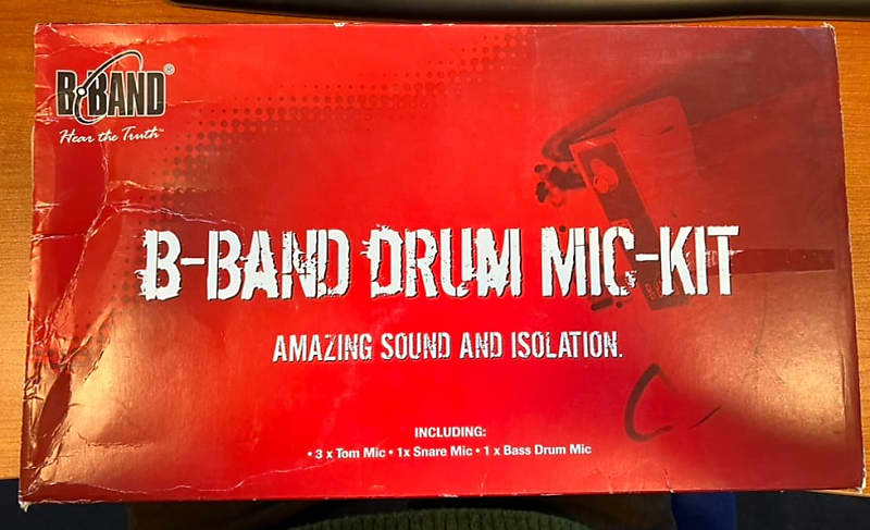 B-Band drum mic-kit | Reverb