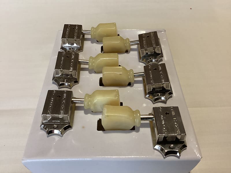 Gibson '61 SG Deluxe Tuners Keystone Buttons 2019 Nickel | Reverb