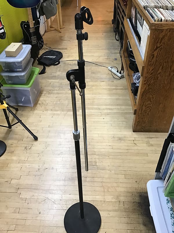 Proline Mic Stand - Black/Silver | Reverb