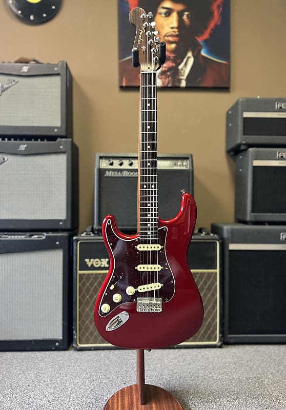 Fender Mod Shop Stratocaster - Candy Apple Red | Reverb