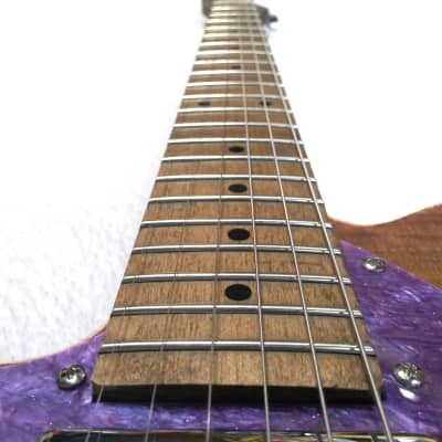 Custom Thinline Telecaster Western Sunset Flame Maple Left | Reverb