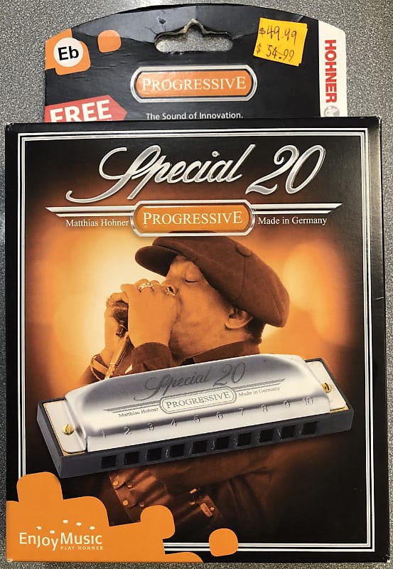 Hohner Special 20 Progressive Harmonica - Key of Eb | Reverb