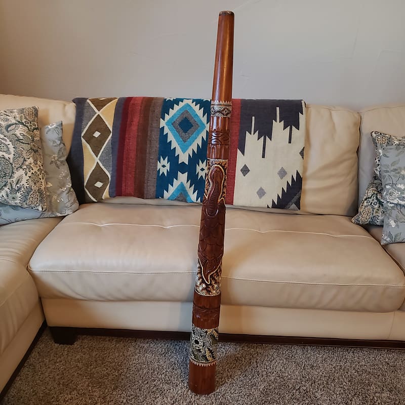 Authentic Australian Aboriginal Didgeridoo - Flared | Reverb
