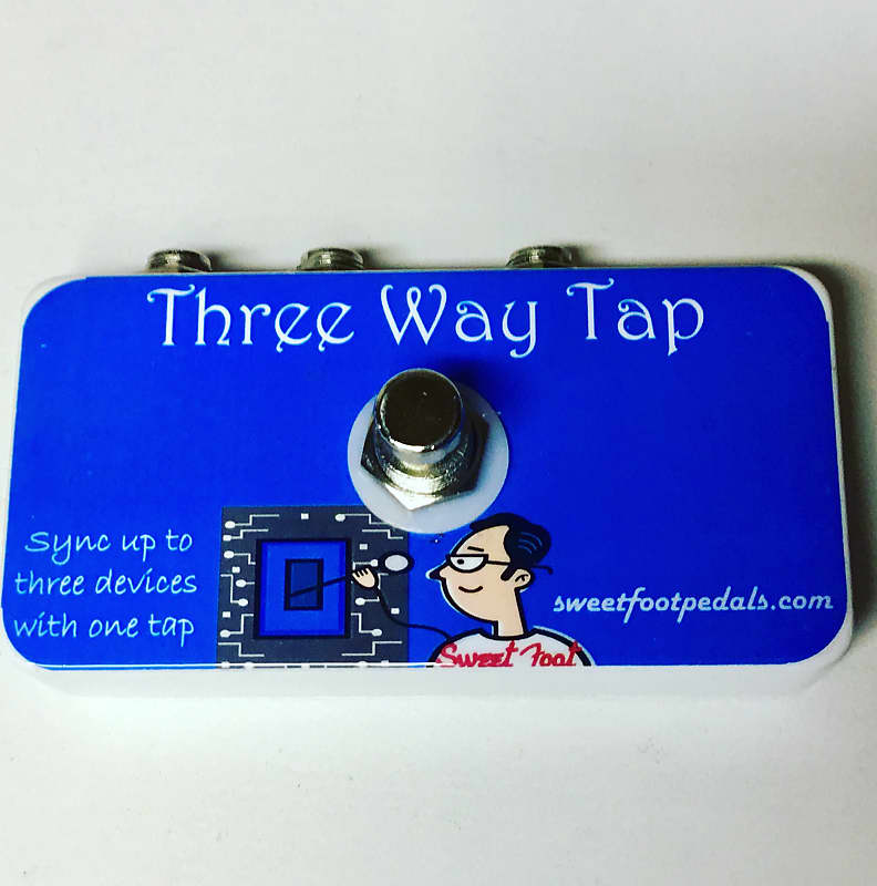 Tap Three - Three Way Tap Switch - Sync Up To Three Devices | Reverb