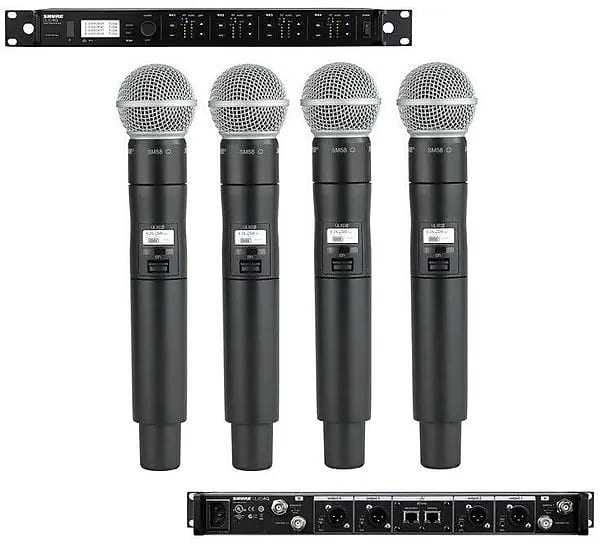 Limited Time Deal #2 - Shure ULXD4Q w/ (4) ULXD2/SM58 | Reverb