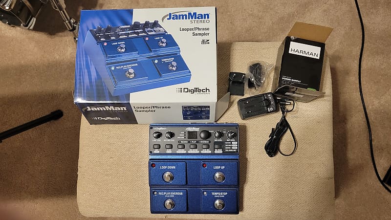 DigiTech Jamman stereo looper jml2 2000s - Blue | Reverb