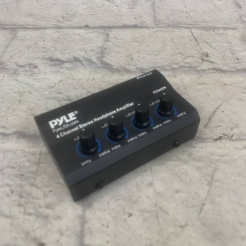 Pyle PHA40 4-Ch. Stereo Headphone Amplifier | Reverb