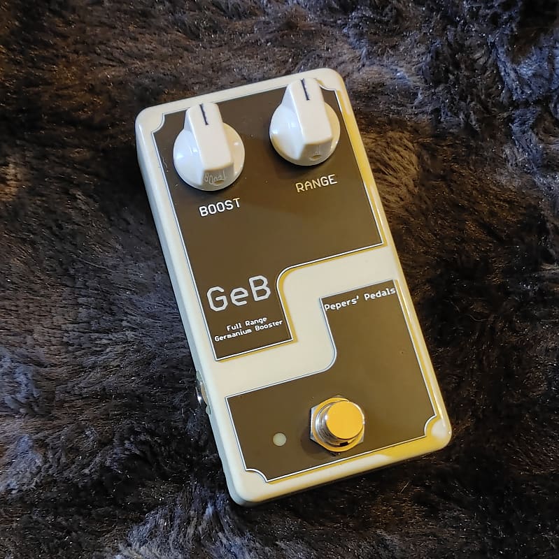 Pepers' Pedals GeB (Germanium Booster) 2023 - White | Reverb