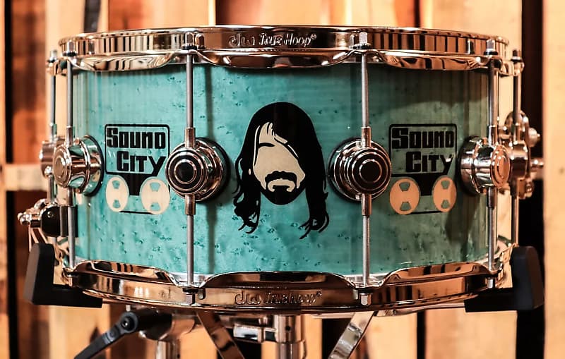 DW Icon Series Dave Grohl "Sound City" Snare Drum - 6.5x14 - | Reverb