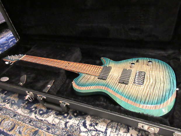 Kiesel SCB7 Single Cutaway Bevel Top 7 String | Reverb UK