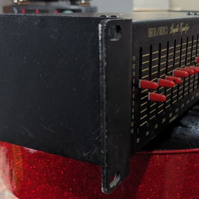 Biamp EQ-210 Rack Mount Equalizer, 2x10 Sliders + Gain, | Reverb