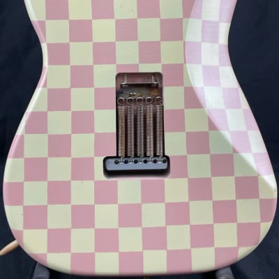 Custom/Hybrid Stratocaster, Relic, Checkerboard Aged Shell | Reverb
