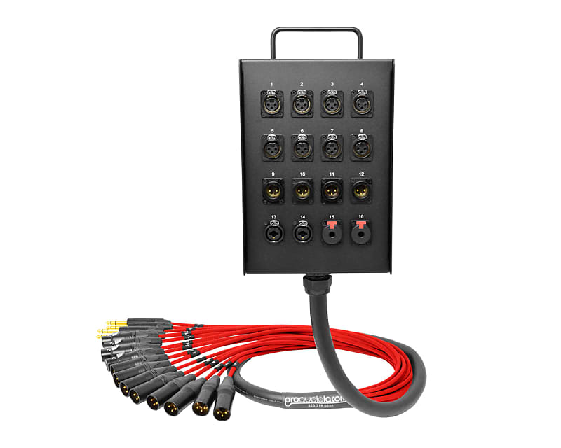 16-Channel Studio Wall Box / Stage Box | Mogami 2934 & | Reverb