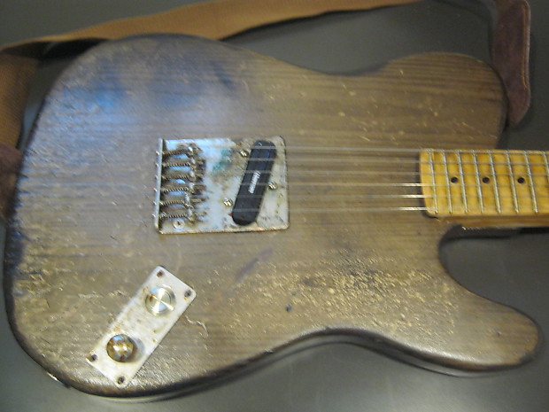 Partscaster ( Fender Style ) Esquire / Snakehead Relic Hot | Reverb