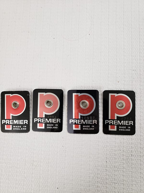 Premier Badges 1970s - NA | Reverb