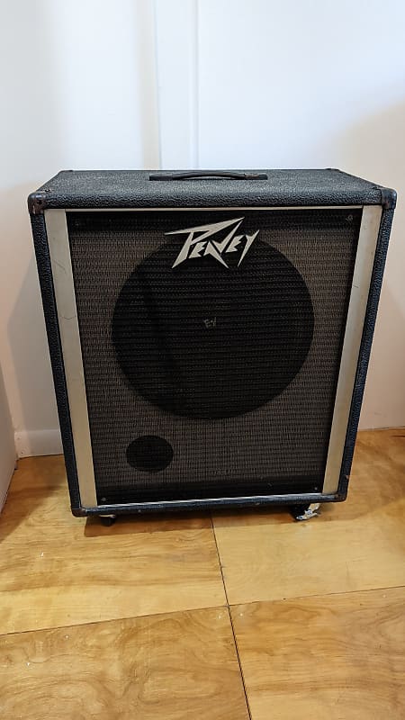 1970s UNLOADED Peavey 1x15" Bass/Guitar Cabinet | Reverb