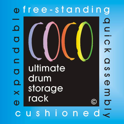 COCO Ultimate Drum Storage Rack | Reverb