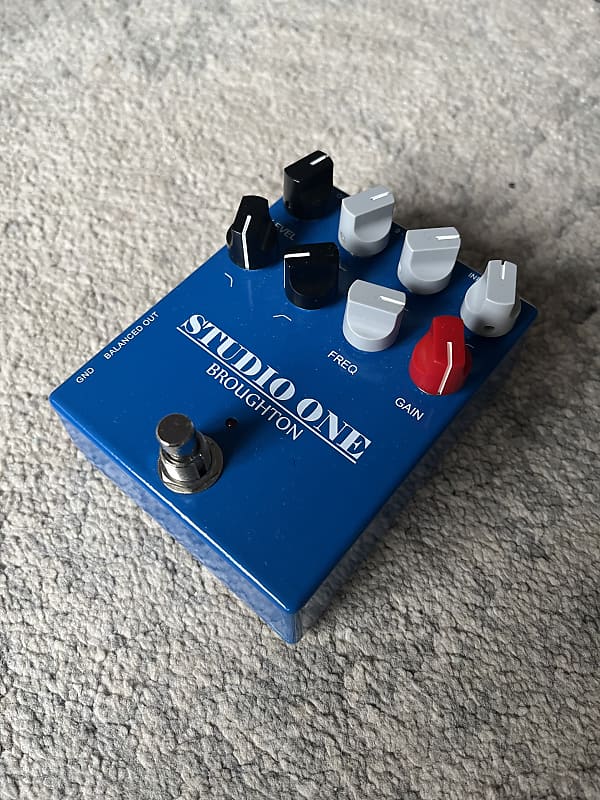 Broughton Studio One Preamp Pedal Neve Style - Mint With | Reverb UK