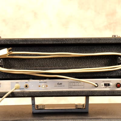 Guild Thunder Bass Amplifier 1970 Black Tolex | Reverb