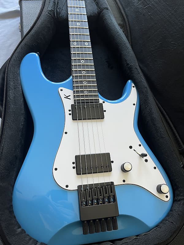 Kiesel Delos Headless 2022 - Metallic Lambo Blue | Reverb