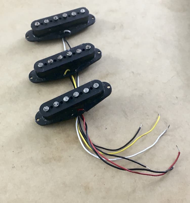 3 Vintage Squier MIJ Fender Strat Pickups Relic Guitar | Reverb Canada