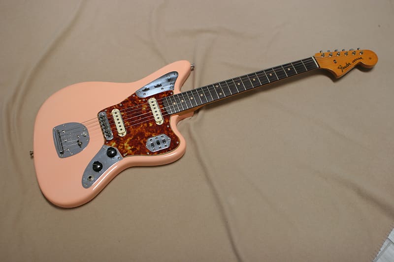 Fender Jaguar 1963 Shell Pink | Reverb