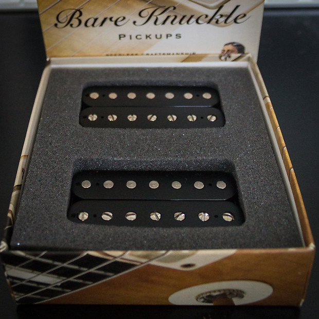 Bare Knuckle Ragnarok 7 String Pickup Set- Black | Reverb Bare Knuckle Ragnarok 7 String Pickup Set- Black | Reverb