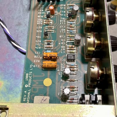 1989 Marshall Model 5010 Master Lead Combo with Effects Loop | Reverb