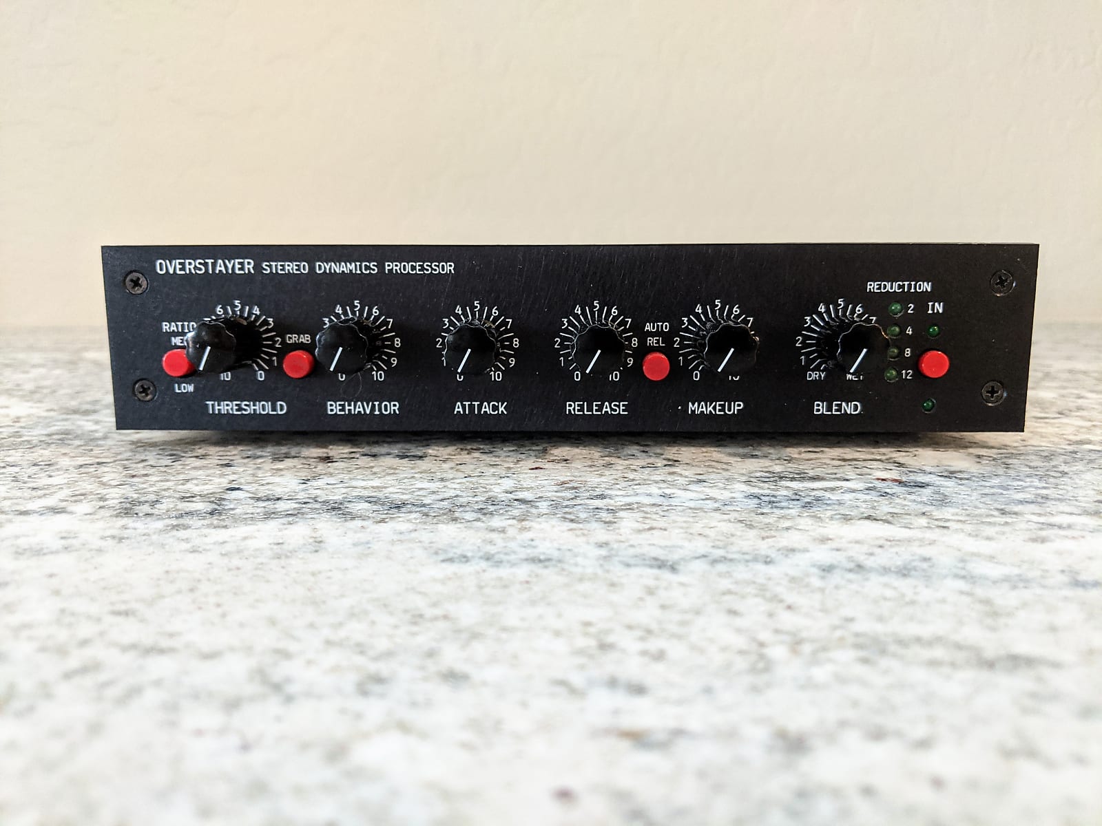 Overstayer Stereo Dynamics Processor Half-Rack | Reverb Australia