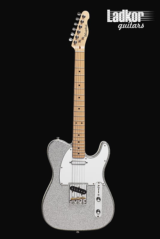 Woodstock Custom Range Tele Silver Sparkle Maple made in | Reverb