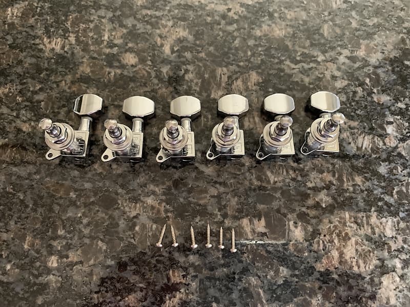 Carvin/Kiesel C6C 10mm 6 in line tuners (Grover Gotoh | Reverb