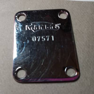 Vintage 80's Kramer Chrome Neck Plate | Reverb