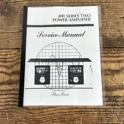 Phase Linear Model 400 Series Two Stereo Power Amplifier - | Reverb