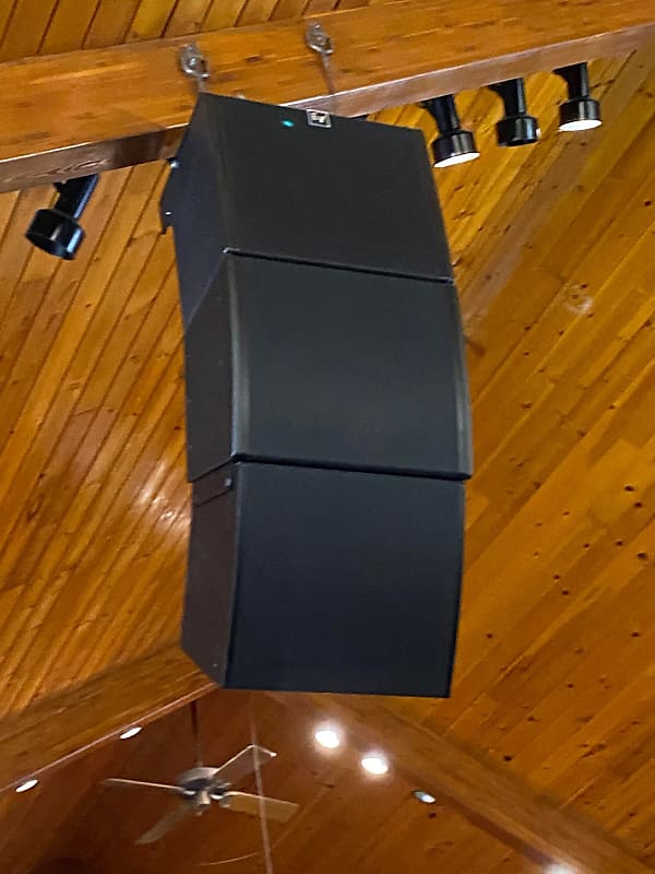 2 EV Line Array Electro-Voice EVA-2082s (6 speakers) - Black | Reverb